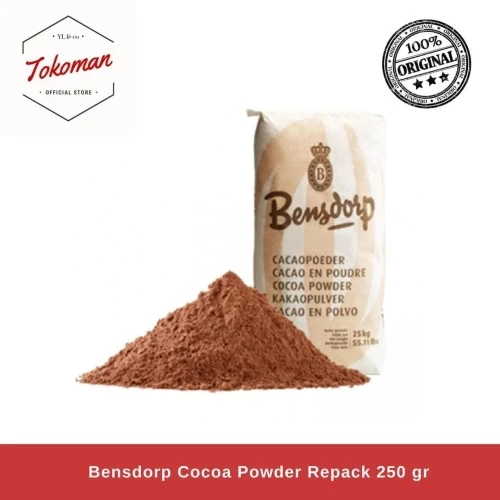 Bensdorp Cocoa Powder Repack 250 gr / Coklat Bubuk - Lilasia